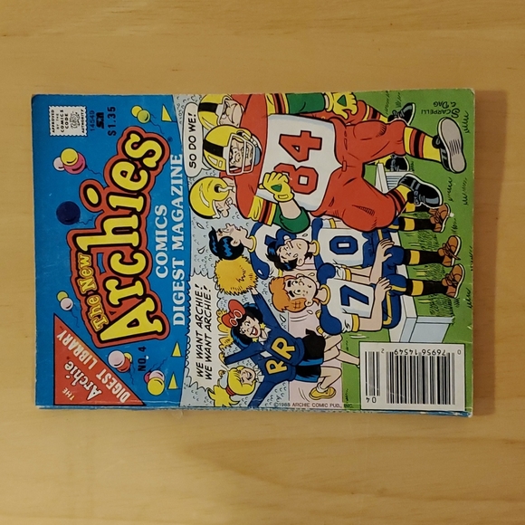 Archie Digest Library | Accents | The New Archies Comics Digest 4 ...